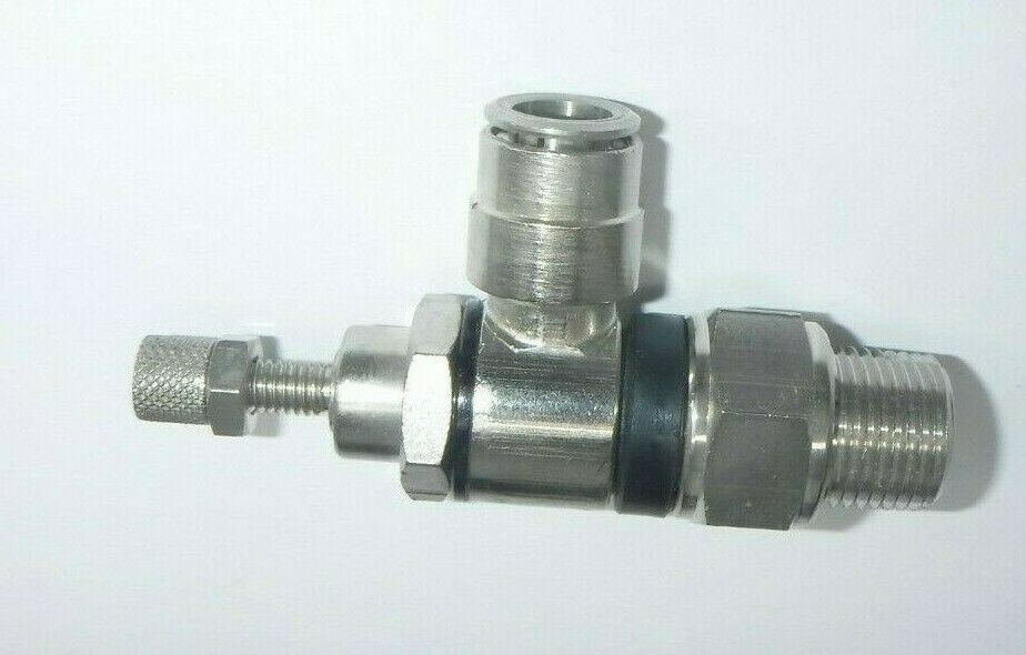 American Cylinder 3/8" NPT Right Angle Flow Control ACKP 2023-06 - TFC ...