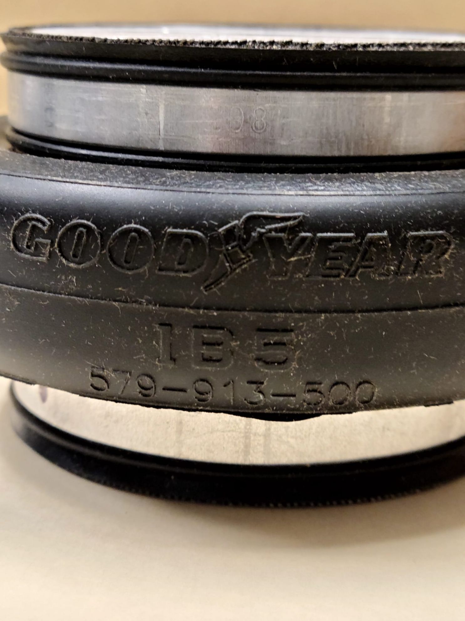 Goodyear 1B5-500 Industrial Air Spring Single Convoluted Bellows - TFC ...